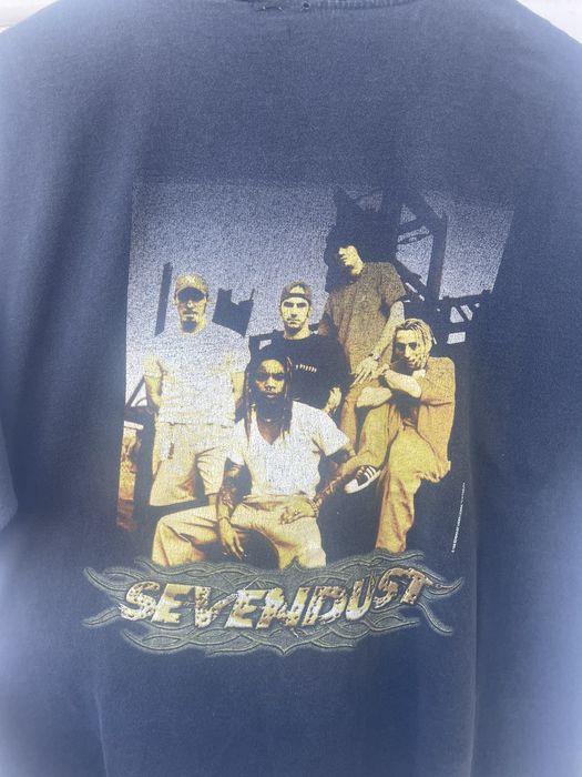 Vintage Sevendust 1998 band tee | Grailed