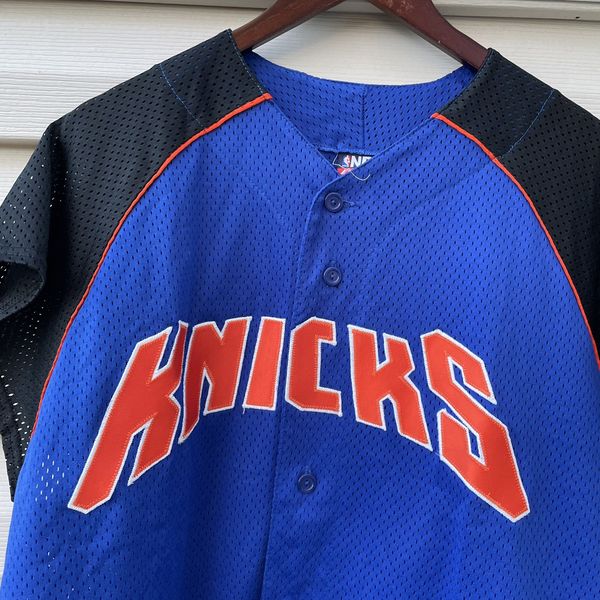 Vintage 90s new york knicks baseball jersey | Grailed