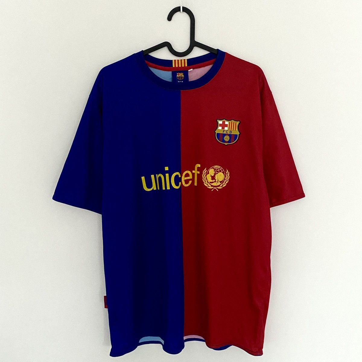 Vintage 2008 2009 Barcelona Messi Rogers Home Kit Soccer Jersey Top ...