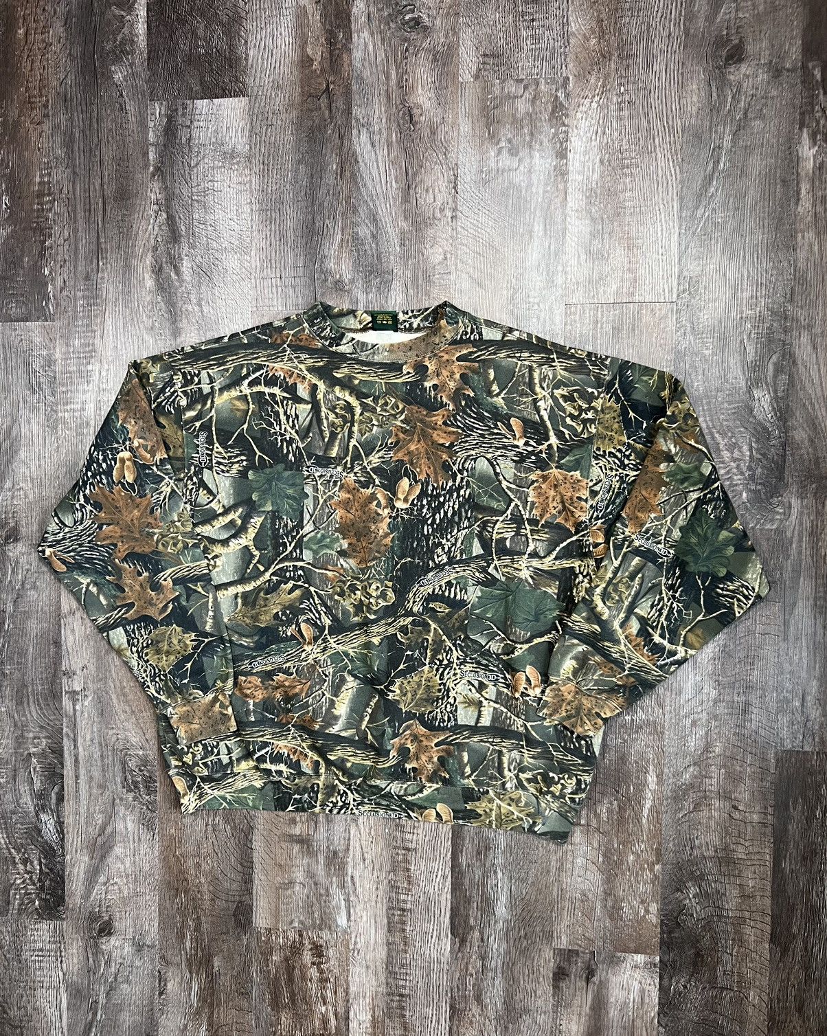 Cabelas × Vintage Realtree Camo Sweatshirt | Grailed