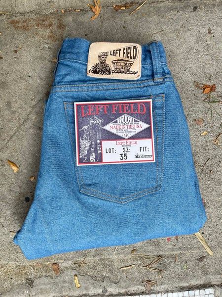 Left Field Nyc Left Field NYC Greaser Jeans Rodeo Blue Denim | Grailed