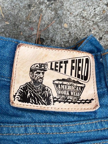 Left Field Nyc Left Field NYC Greaser Jeans Rodeo Blue Denim | Grailed