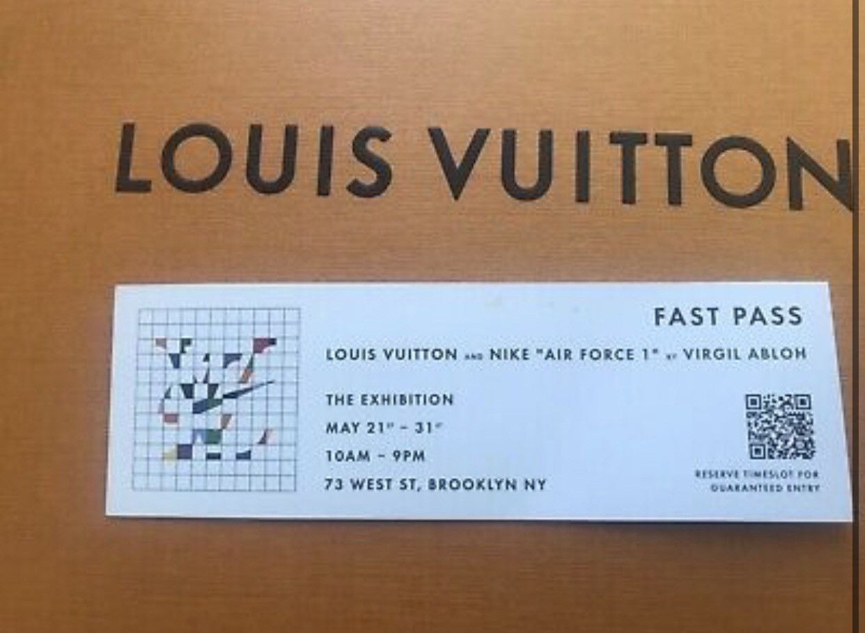 Louis Vuitton × Nike × Virgil Abloh Louis Vuitton x Nike AF1 Virgil ...