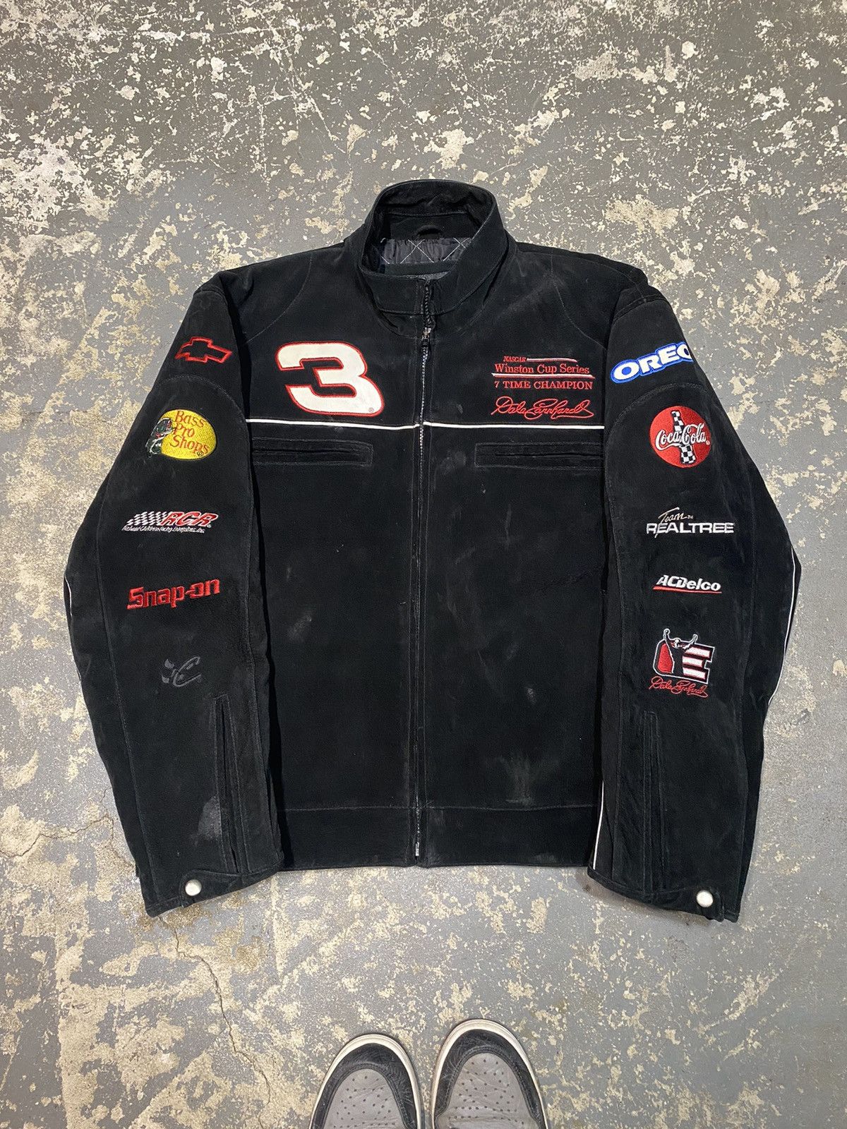 Vintage Vintage Dale Earnhardt Winston Cup NASCAR Racing Jacket | Grailed