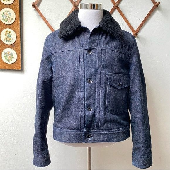Rag & Bone Rag & Bone Bartack Denim Shearling Jacket | Grailed