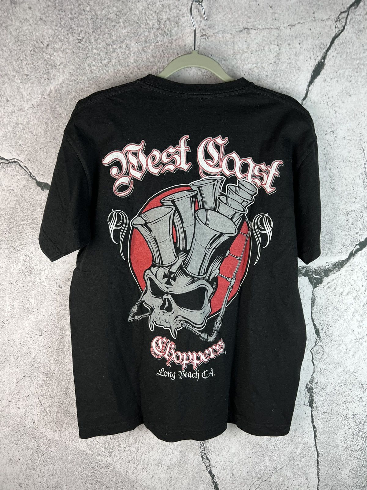 Vintage Vintage west coast choppers big logo tshirt | Grailed