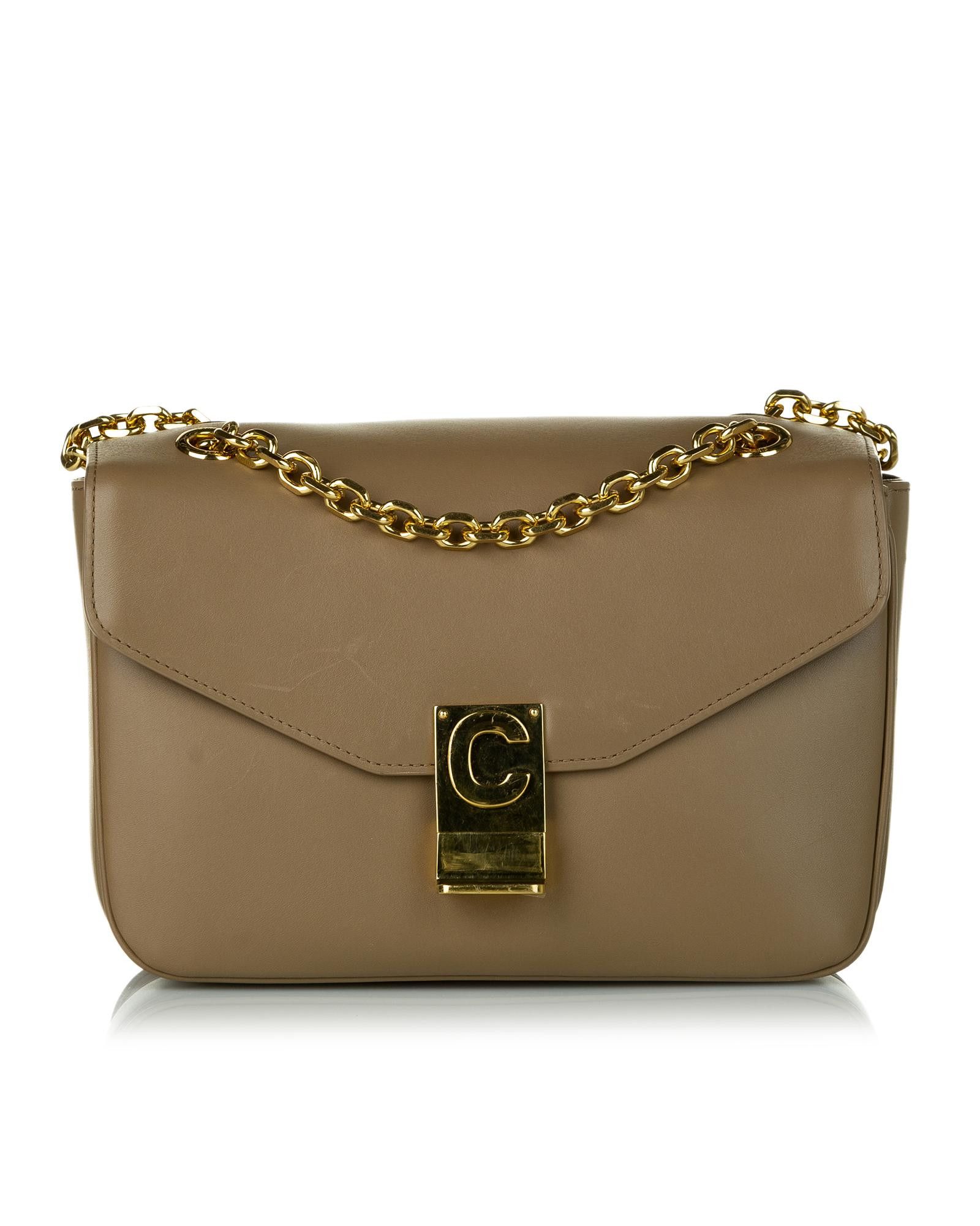 Celine Medium C Bag Leather Crossbody Bag | Grailed