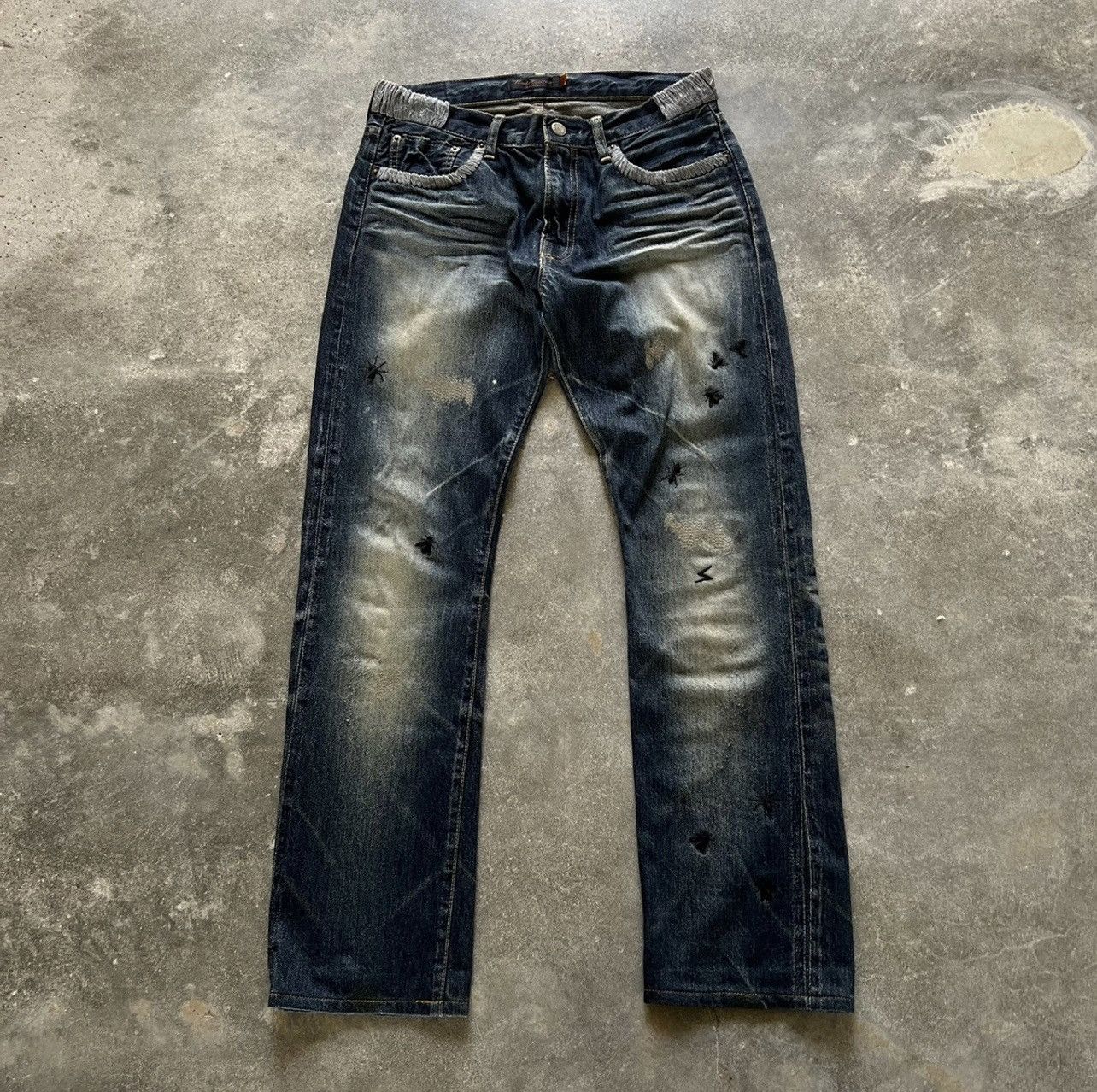Undercover Undercover AW06 Bug Denim | Grailed