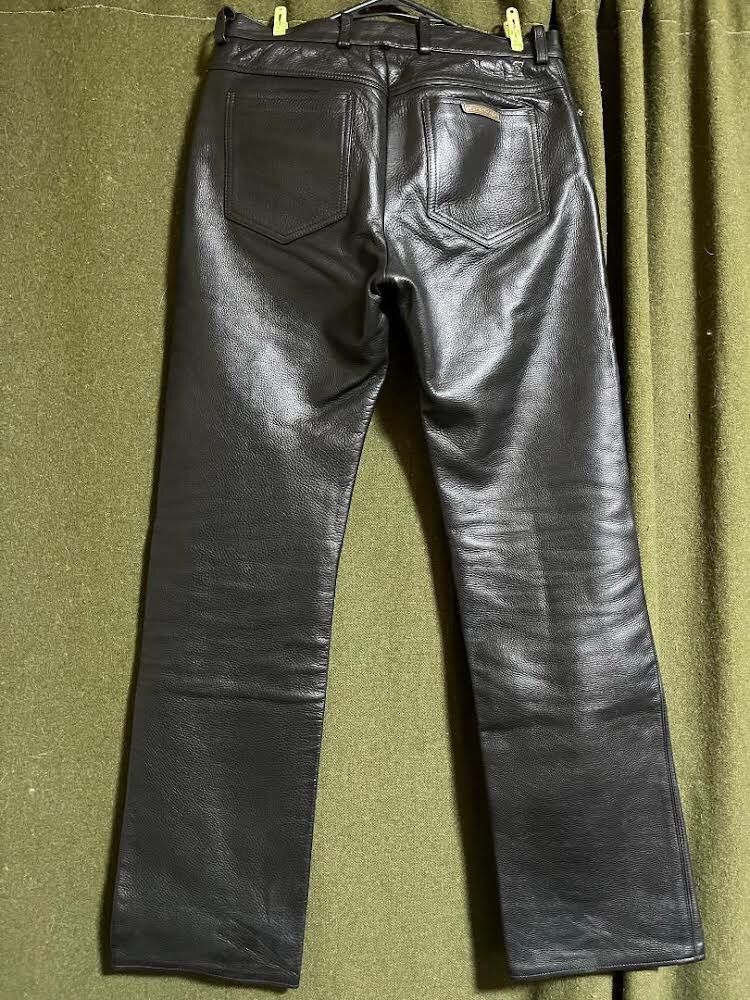 Chrome Hearts CH Leather Pants | Grailed