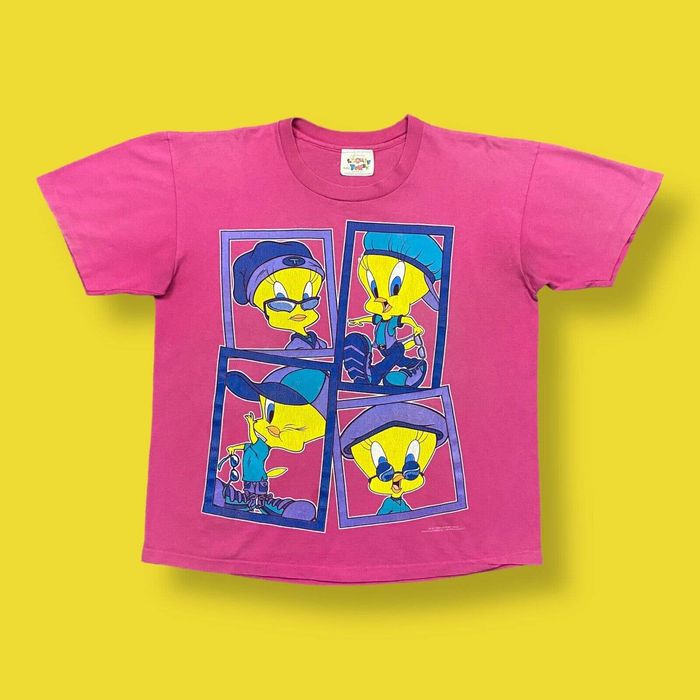 Vintage Vintage Tweety Bird Shirt 90s Graphic Tee 1995 Looney Tunes ...