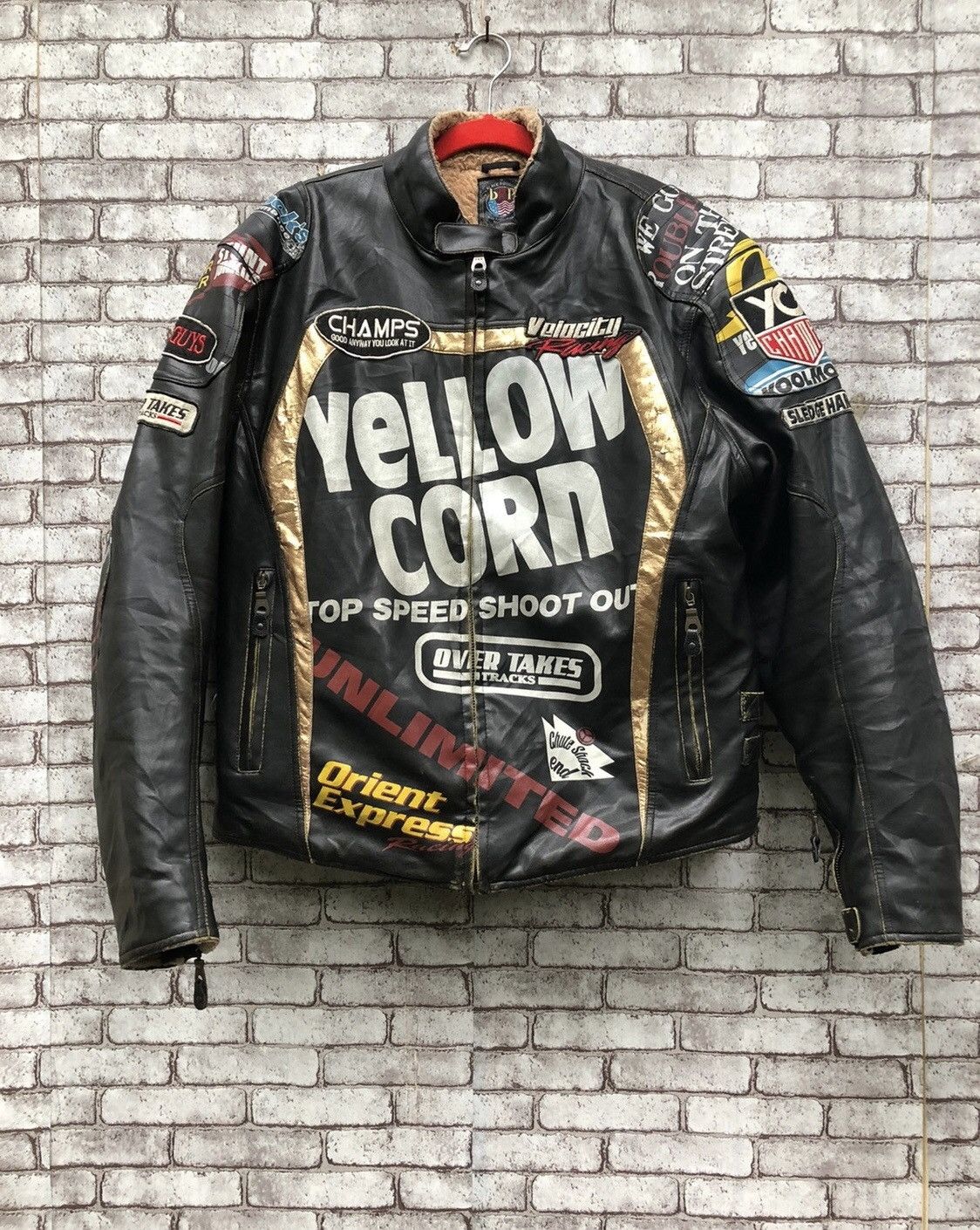 Japanese Brand × YELLOW CORN Vintage Japanese Brand Yellow Corn ...