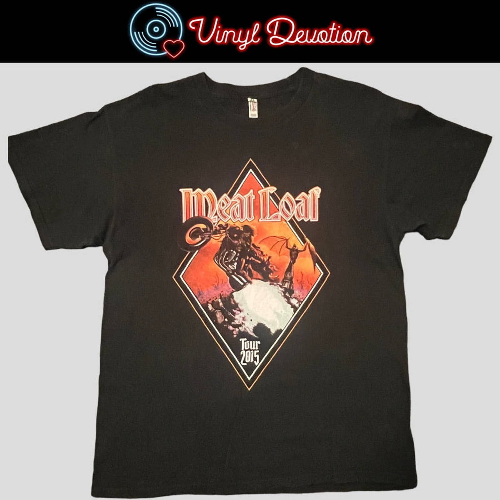 Band Tees Meatloaf 2015 Tour Band T-Shirt Size Large | Grailed