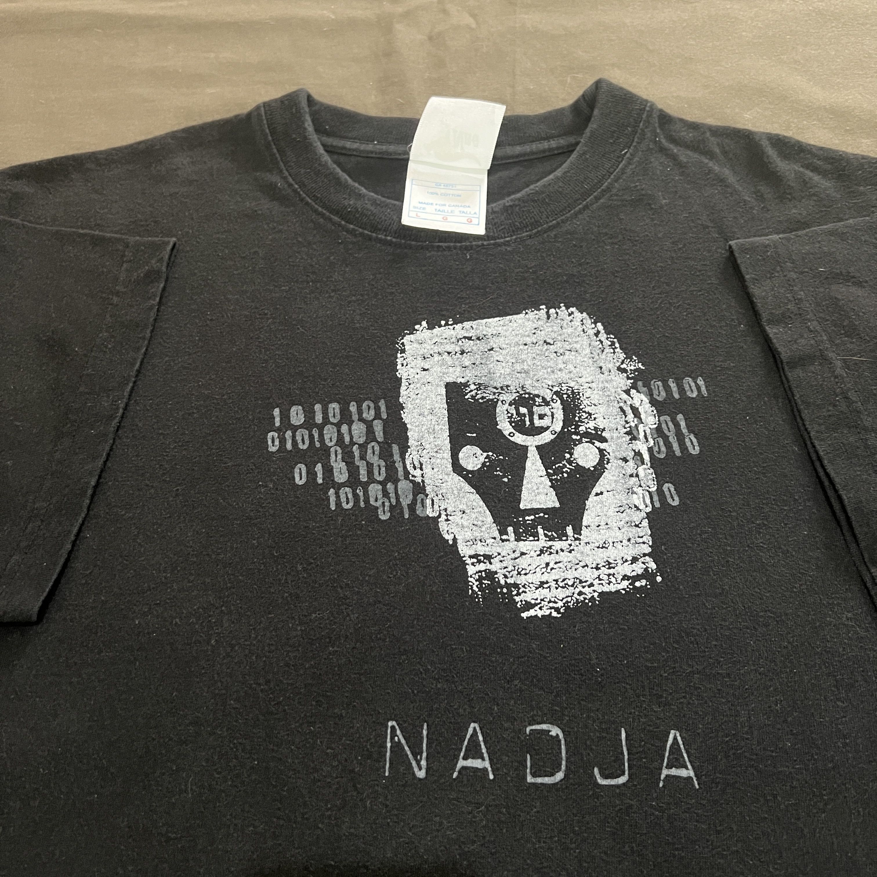 Band Tees × Very Rare × Vintage Vintage Nadja band Promo Tee Shirt ...