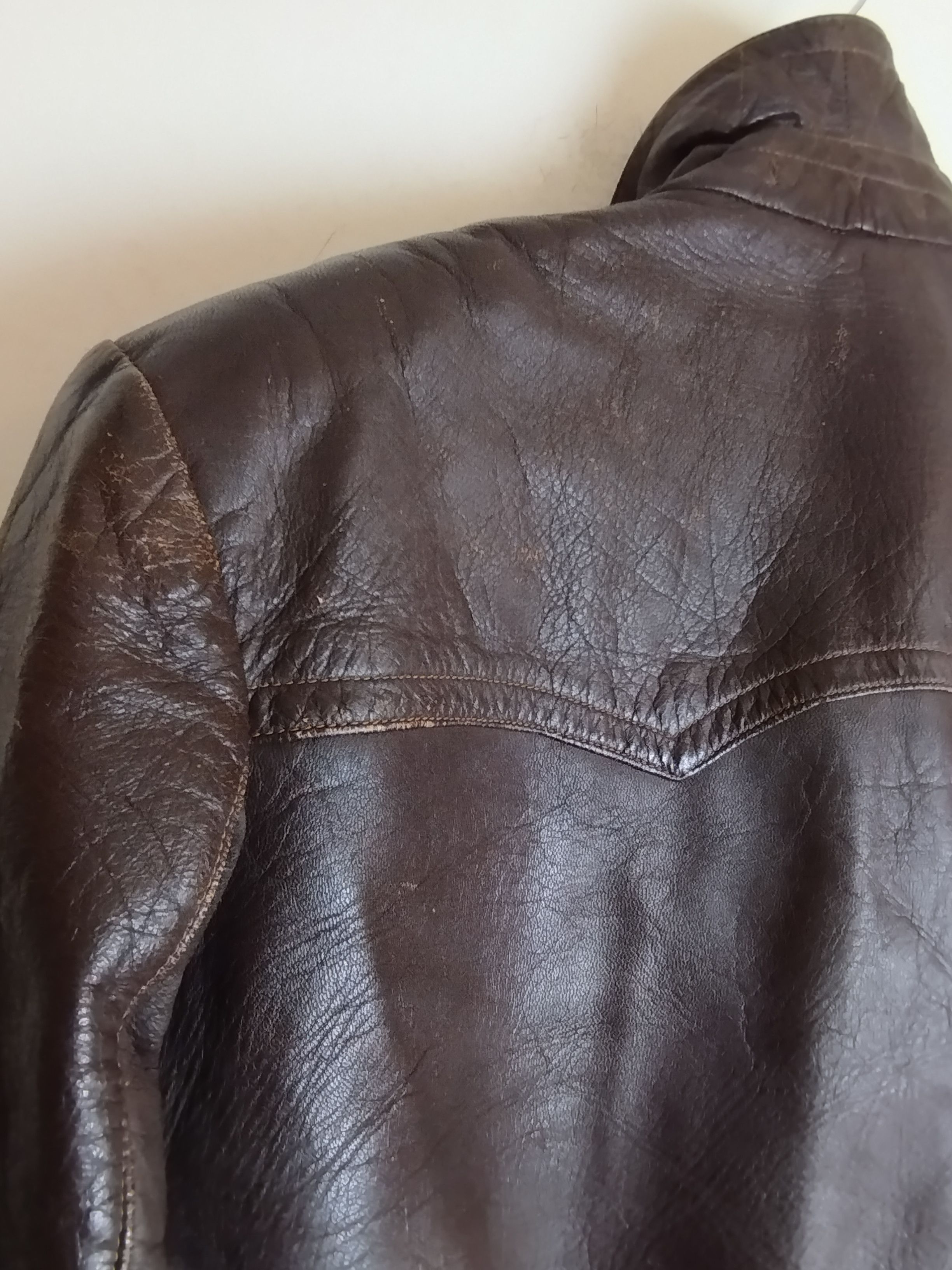 Vintage Luftwaffe WW2 era pilot leather jacket | Grailed