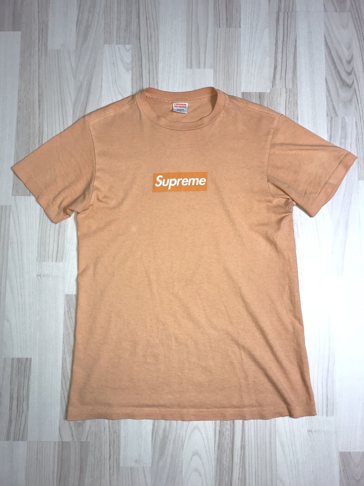 Supreme Supreme Orange on Orange Box Logo T-shirt | Grailed