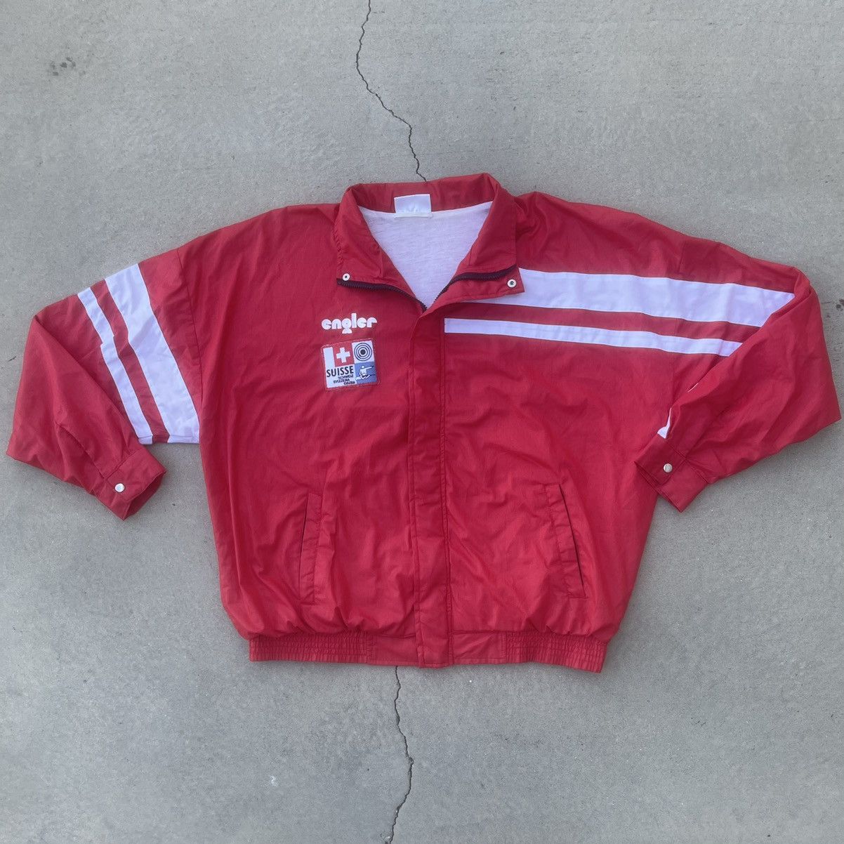 Military × Vintage Vintage 80s Swiss Pistol Shooter Boxy Jacket L | Grailed