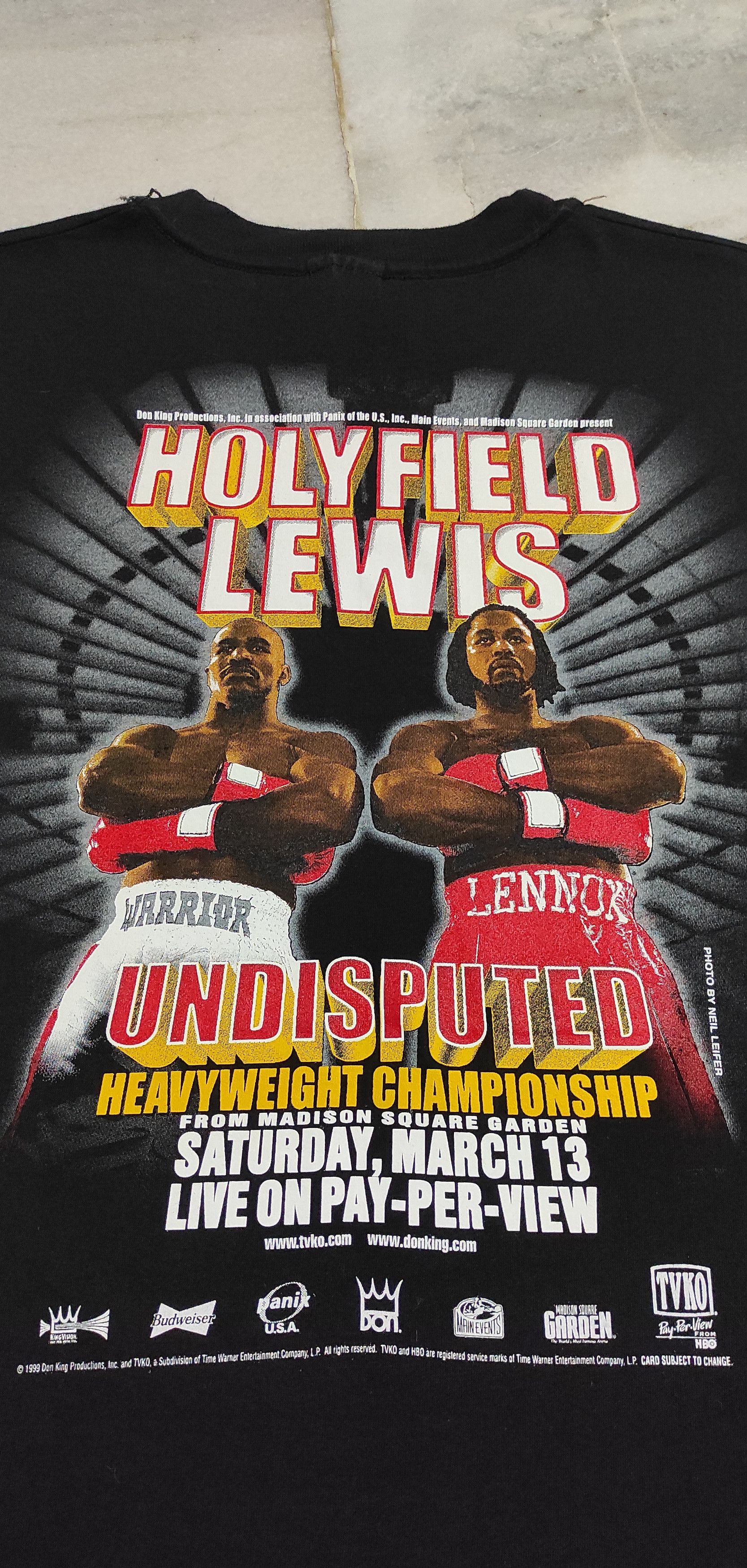 Rap Tees × Very Rare × Vintage Vintage 1999 HOLY FIELD LEWIS LIVE ON ...