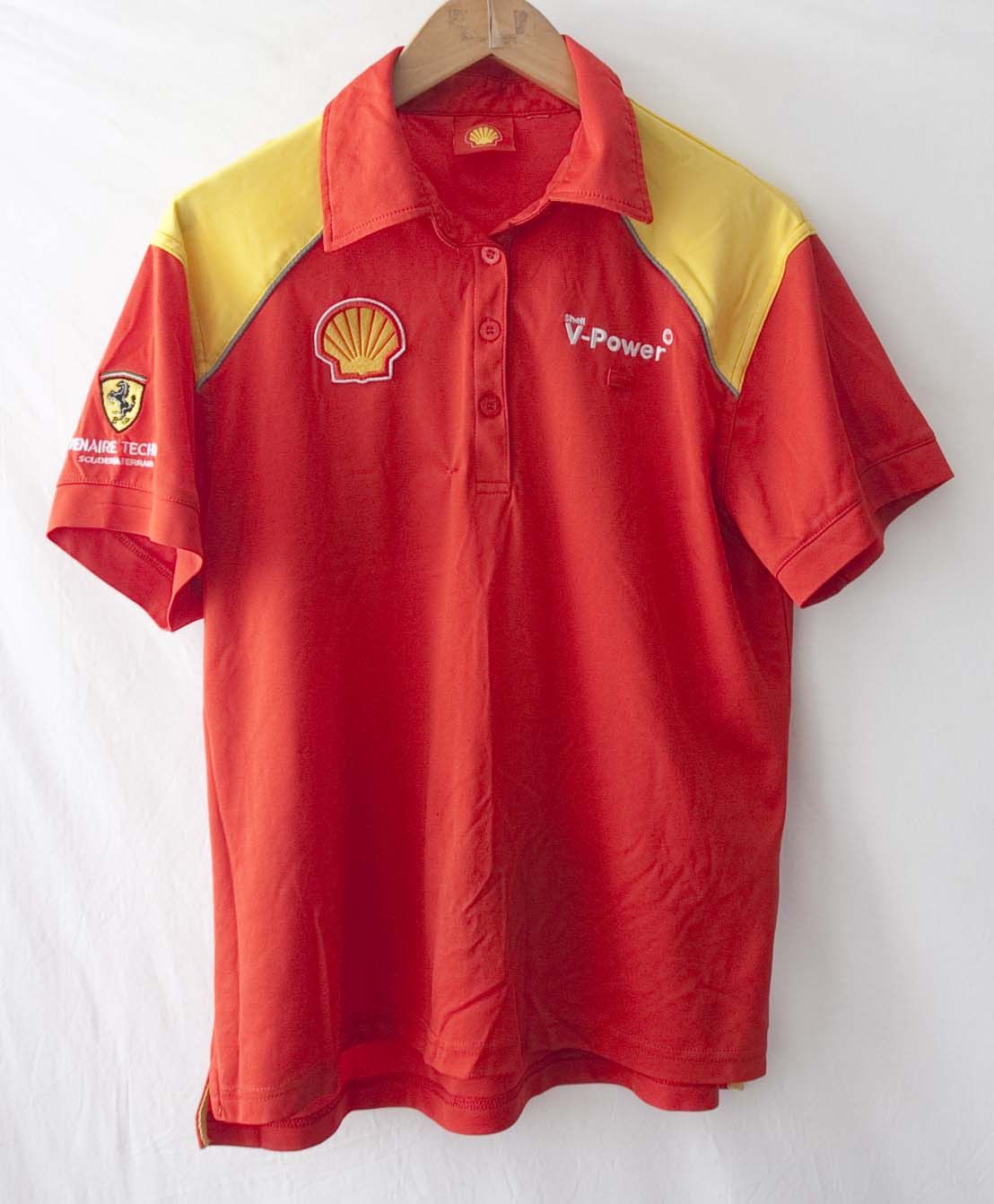 Ferrari Shell Ferrari Polo Size M | Grailed