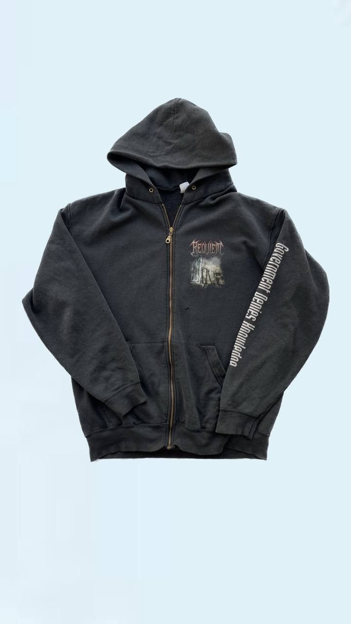 Vintage Vintage " Requiem " hoodie 1997 Metallica Nirvana DeathMetal ...