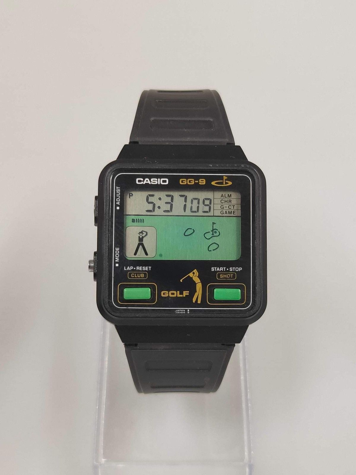 Vintage Rare Vintage CASIO GG-9 Golf GAME Digital Men’s Watch. | Grailed