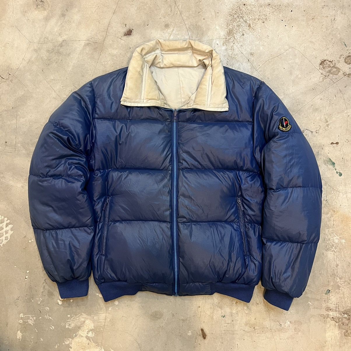 Asics Moncler Vintage Moncler by Asics Reversible Puffer Jackets Grailed