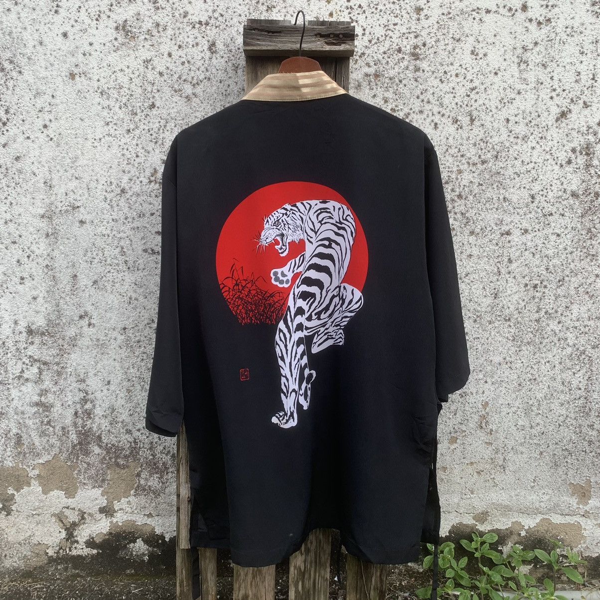 Cardigan × Japanese Brand × Komono JAPANESE TRADITIONAL SANJURO TIGER ...