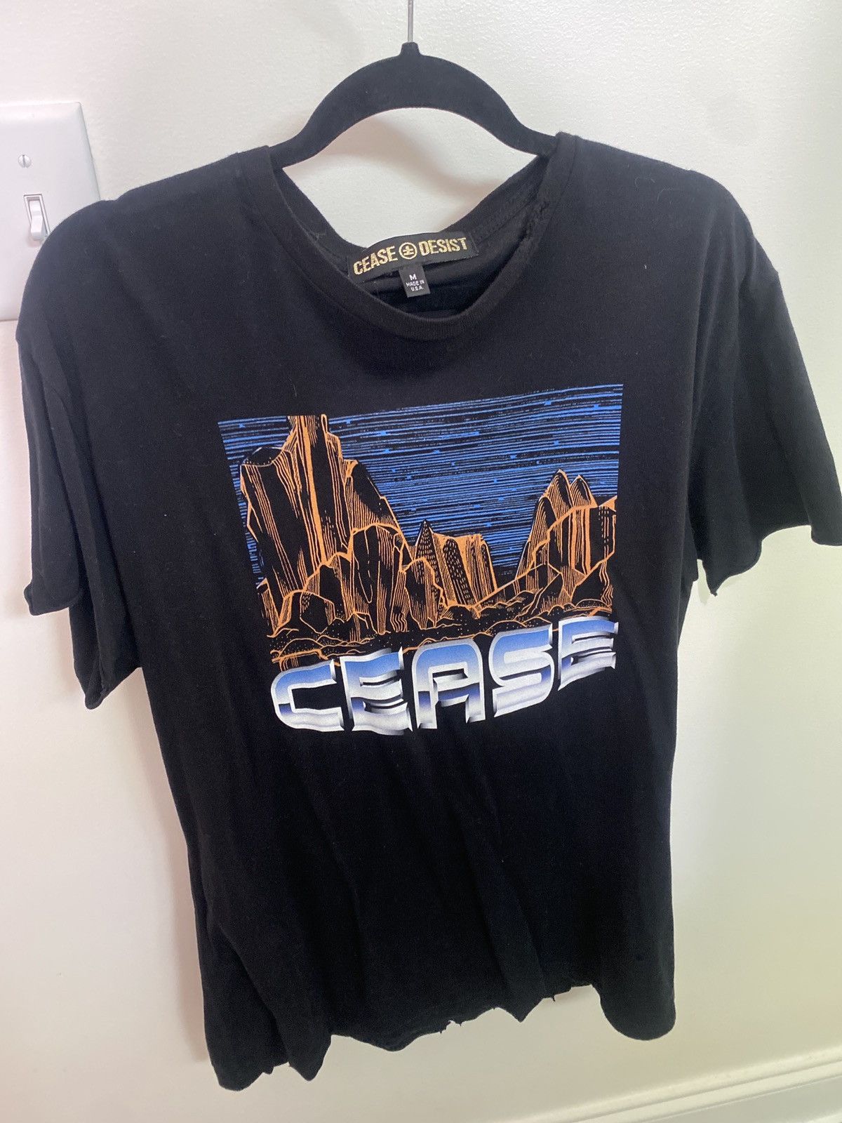 Cease And Desist Cease and Desist Black Tee | Grailed