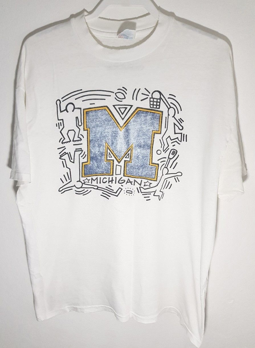 Keith Haring × Streetwear × Vintage Vintage Keith Haring Michigan ...