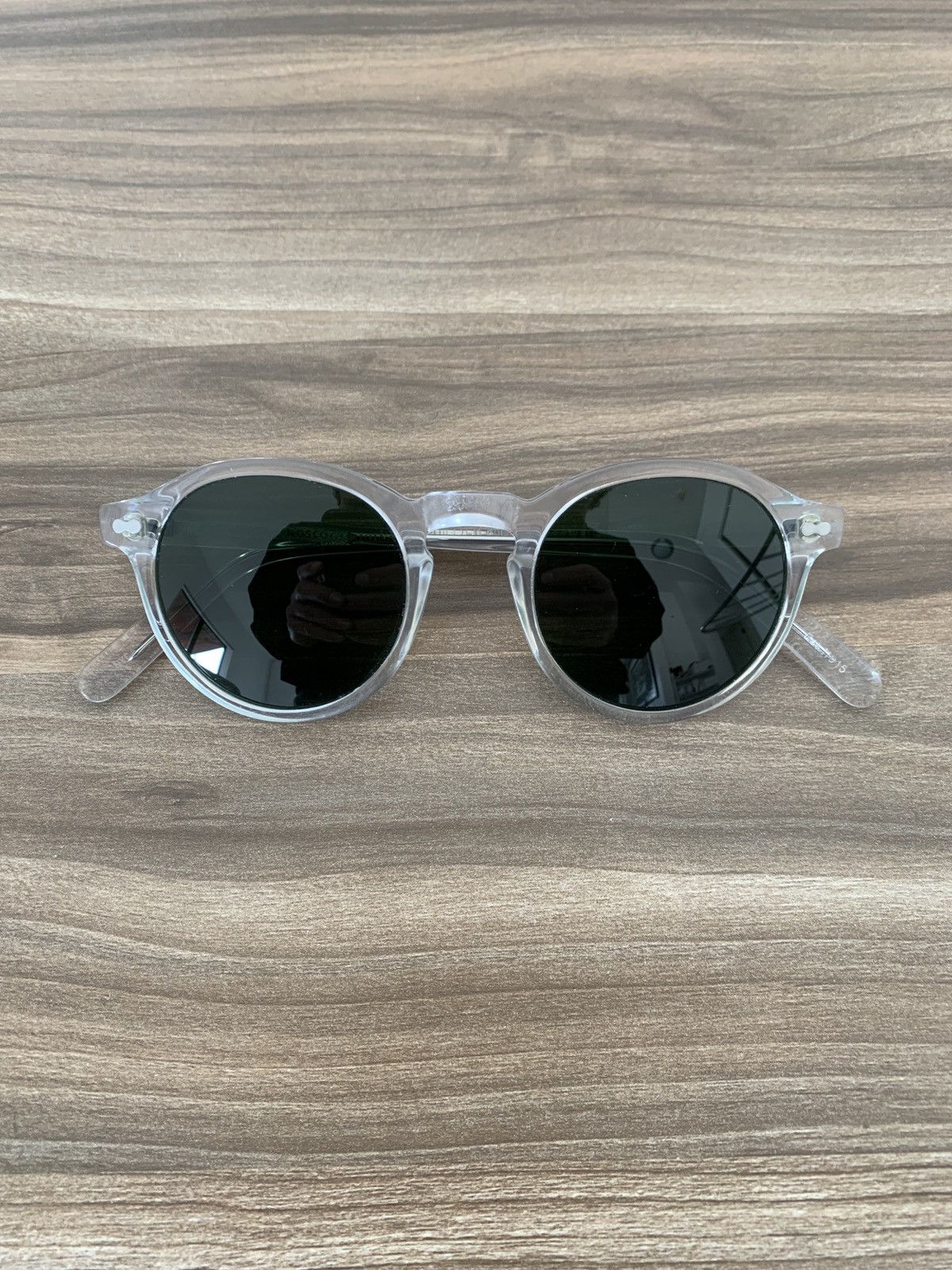 Moscot Moscot Miltzen Sunglasses Crystal Clear Frame | Grailed
