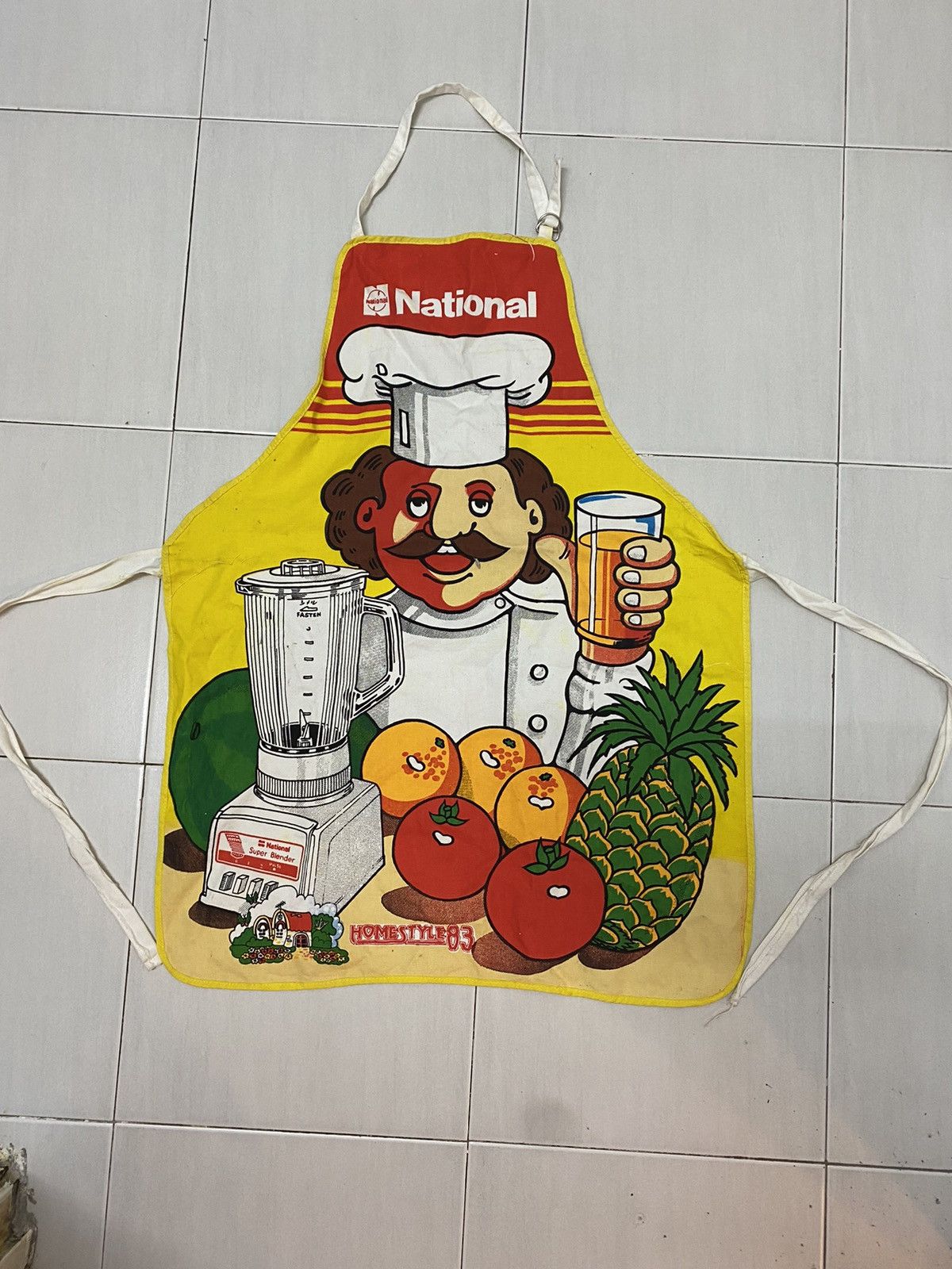 Japanese Brand × Vintage Vintage 1983 NATIONAL ELECTRONIC APRON | Grailed