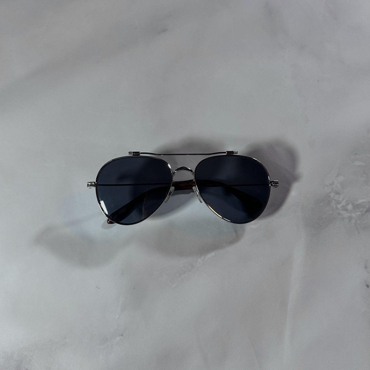 Givenchy Silver Frame Aviators | Grailed
