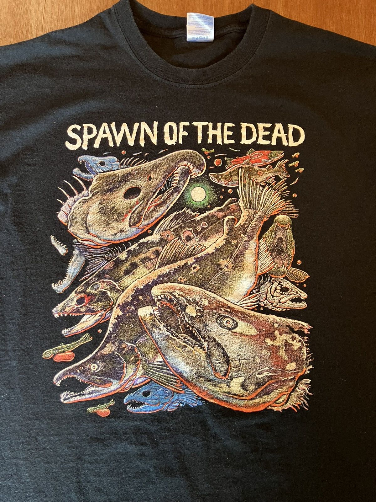 Art × Arts & Science × Vintage Y2K Vintage Ray Troll Art Tee Spawn of ...