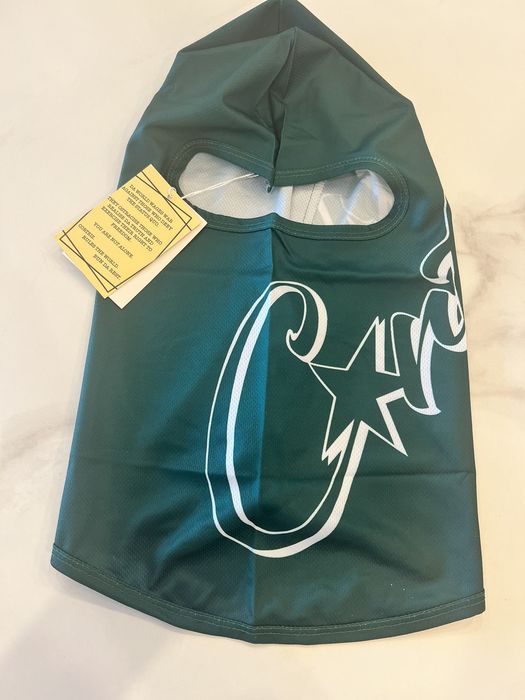 Corteiz Cortiez ski mask, CRTZ green mask | Grailed