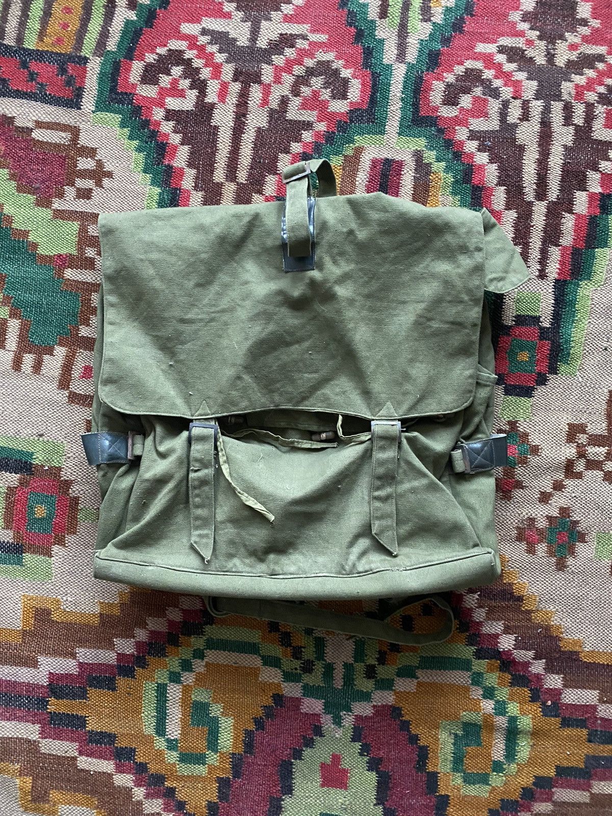 Vintage Albanian Military Backpack | Grailed