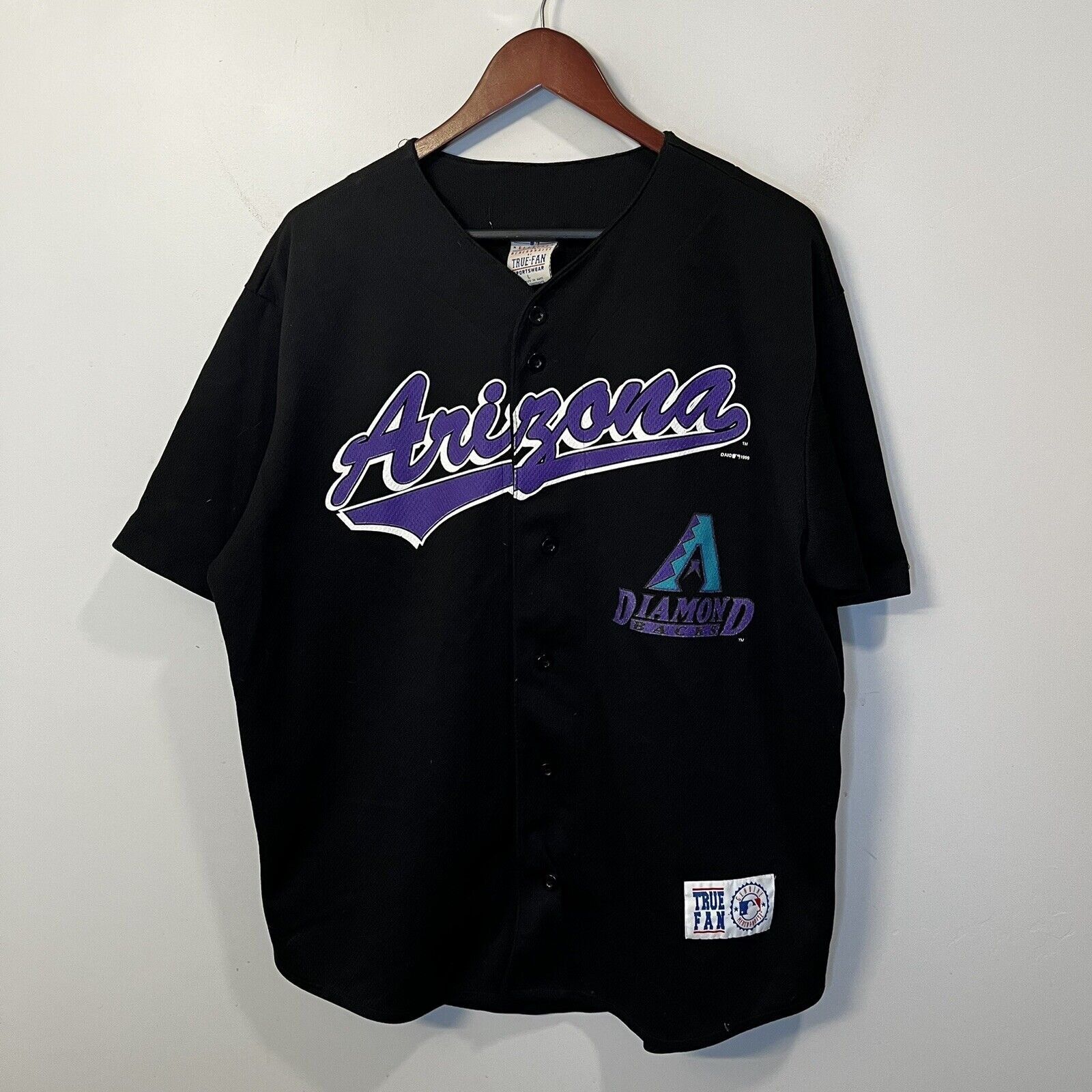 MLB × Vintage Arizona Diamondbacks Williams #9 Vintage Black Jersey Mlb ...