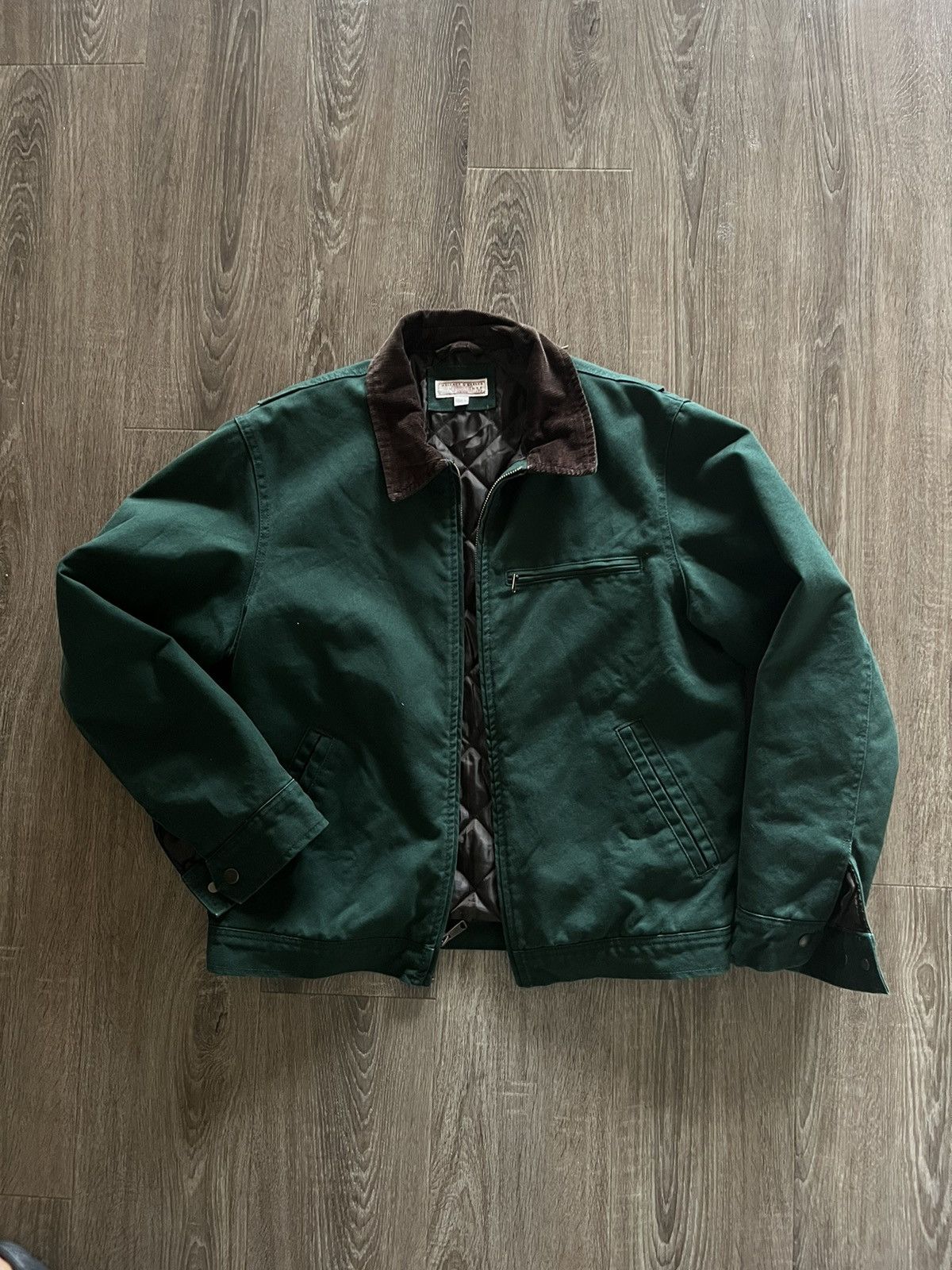 J.Crew × Wallace & Barnes Wallace & Barnes canvas work jacket | Grailed