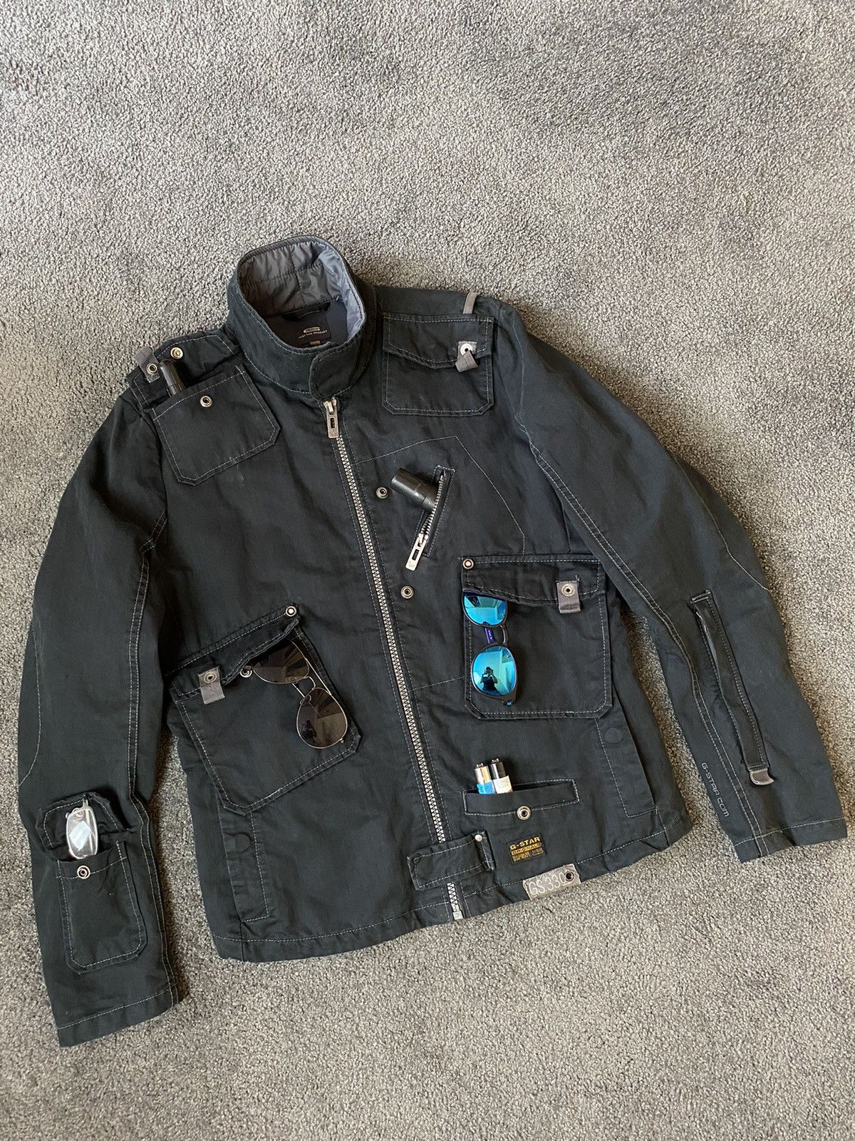 Vintage Vintage Jacket G-Stare Raw Gs3301 rave rep y2k 90s | Grailed