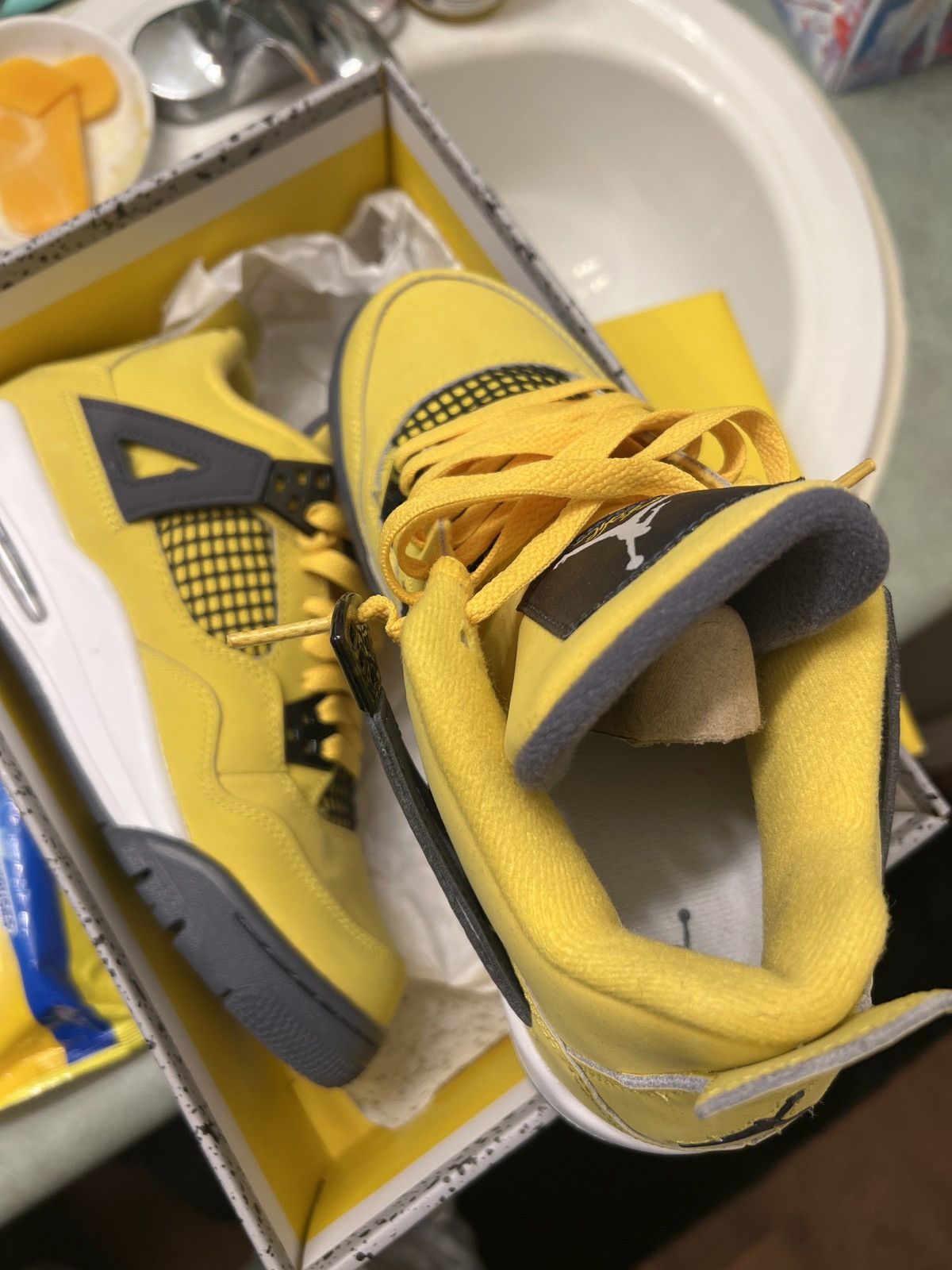 Jordan Brand Jordan 4s “retro lighting” | Grailed