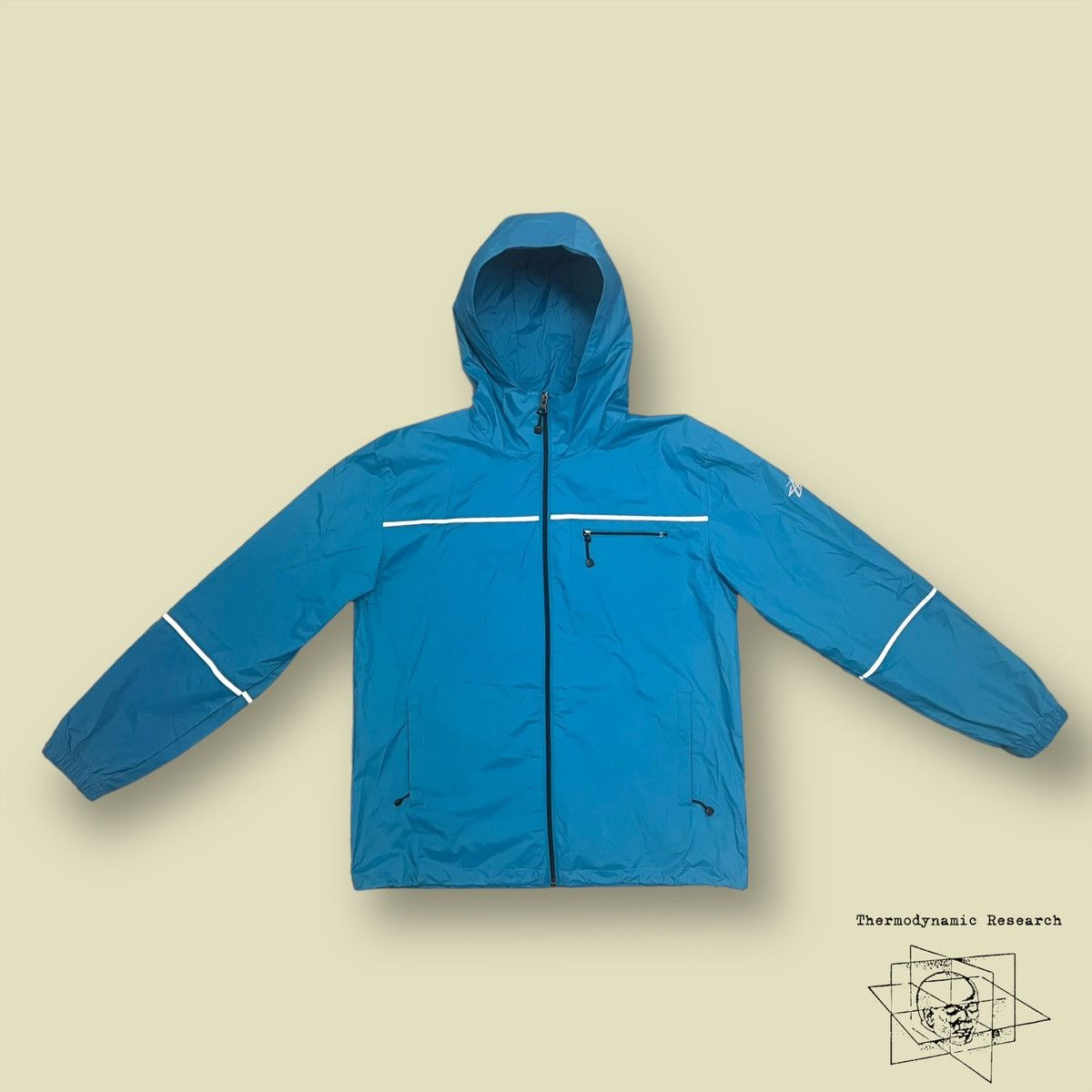 Stussy Stussy Reflective Shell Rain Jacket | Grailed