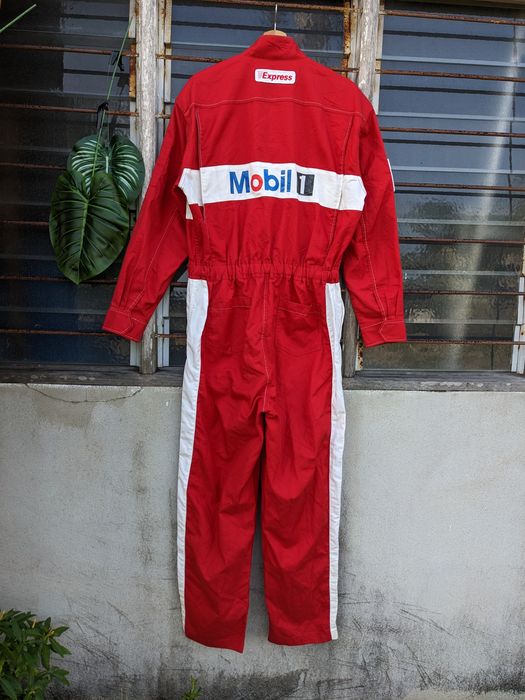 Vintage 🔥VERY RARE🔥MOBIL 1 RACING OVERALL / JUMPSUIT | Grailed