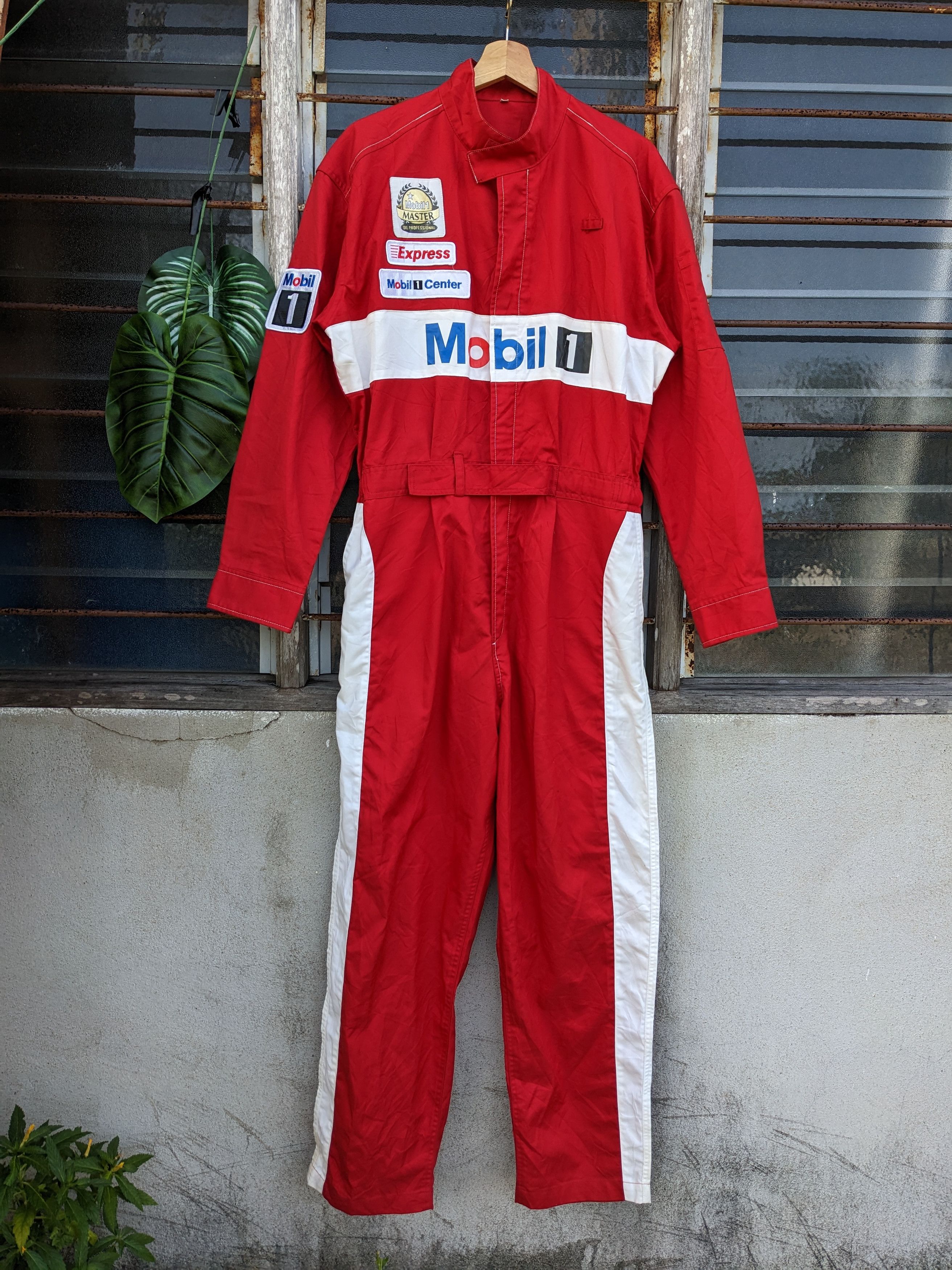 Gear for Sports × Vintage 🔥VERY RARE🔥MOBIL 1 RACING OVERALL / JUMPSUIT ...