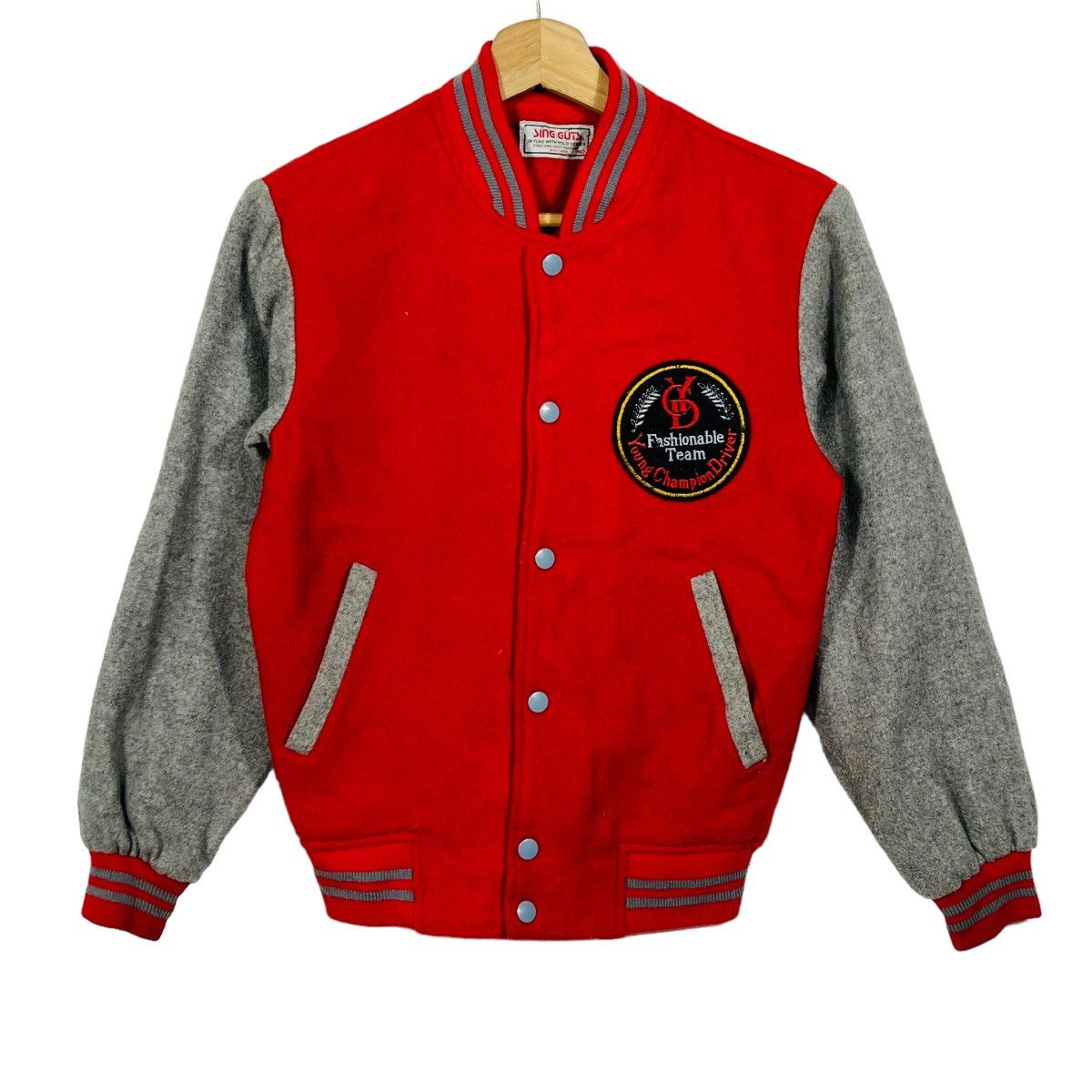 Varsity Jacket varsity jacket big logo embroidered nice design | Grailed