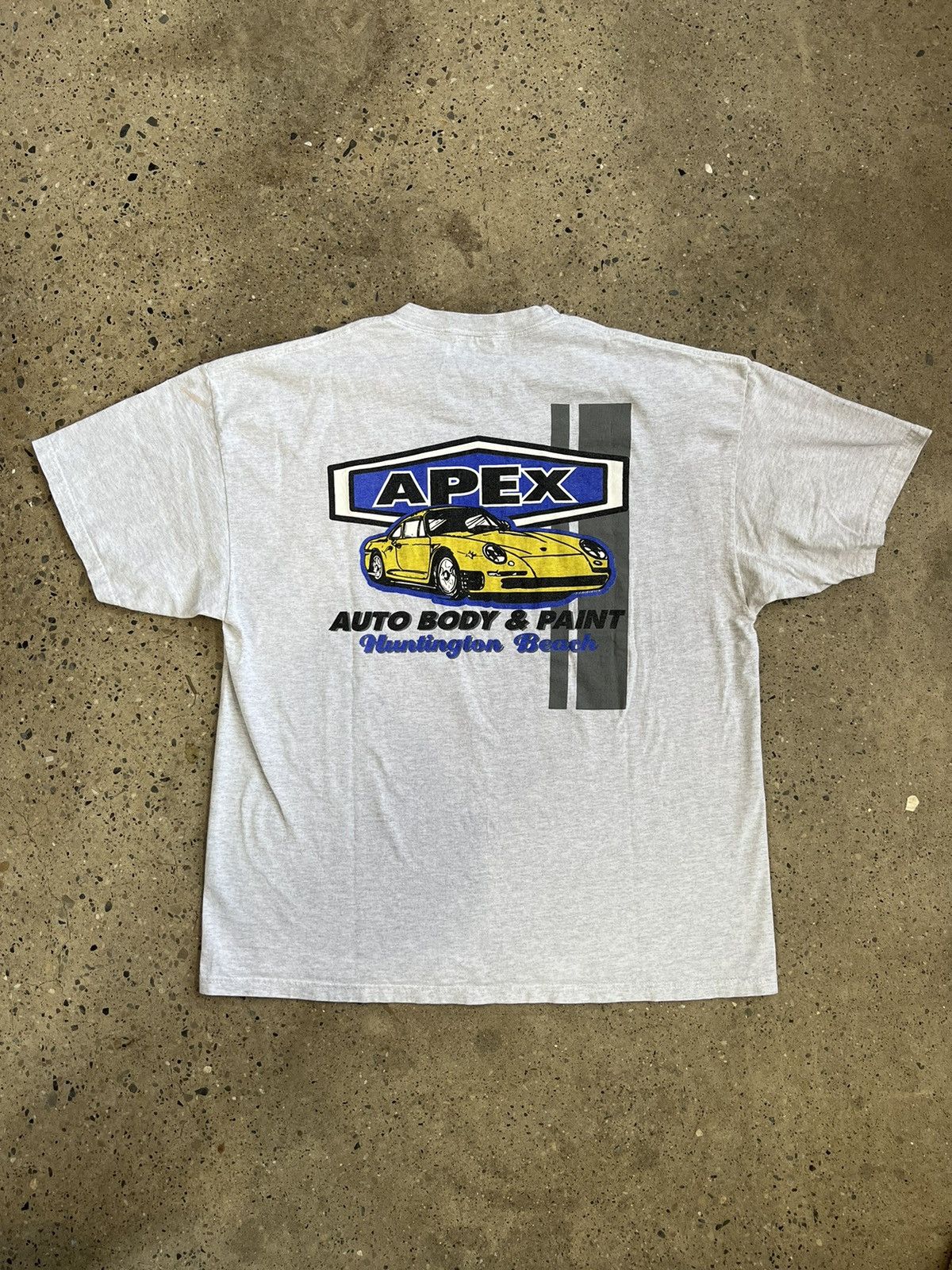 Vintage Vintage Porsche Apex Auto Body And Paint Shirt | Grailed