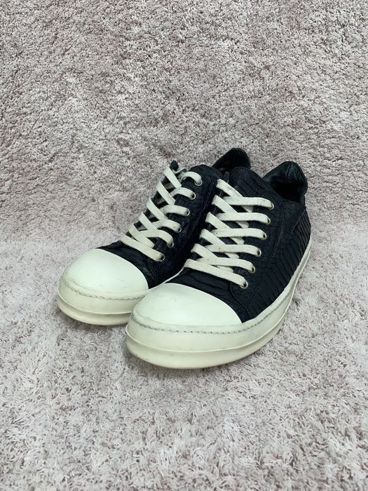 Rick Owens Rick owens ramones low Python | Grailed