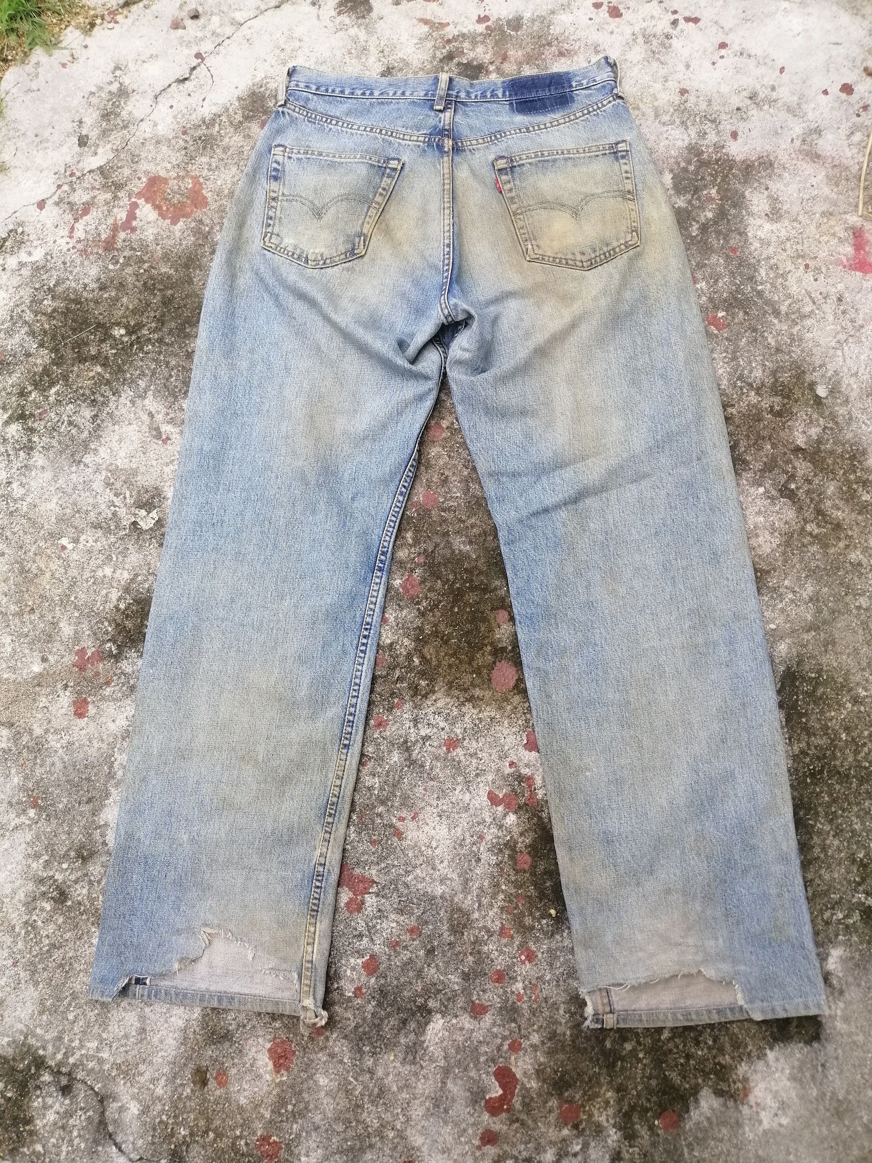 Levi's × Streetwear × Vintage Vintage 90s Levi's 504 Redline Rusty ...