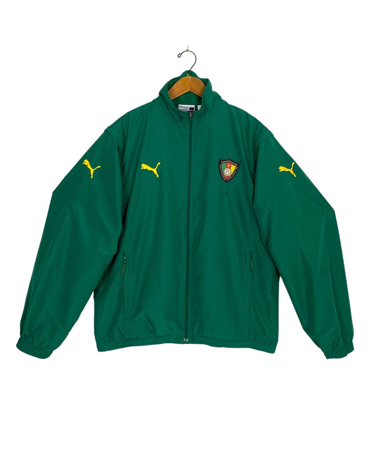 Puma Rare‼️ Puma Cameroon De Football Federation Jacket Small Logo ...