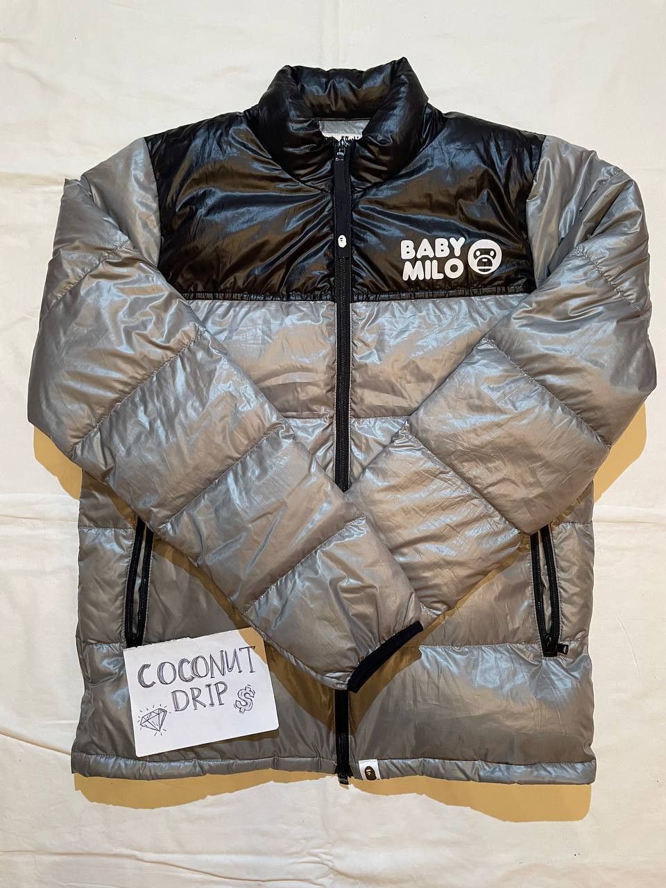 Bape 2017 Baby Milo Puffer Shiny Puffer Jacket | Grailed