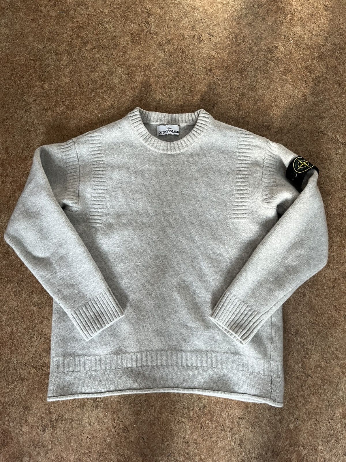 Massimo Osti × Stone Island × Vintage Vintage Stone Island Kneetwear Sweater | Grailed