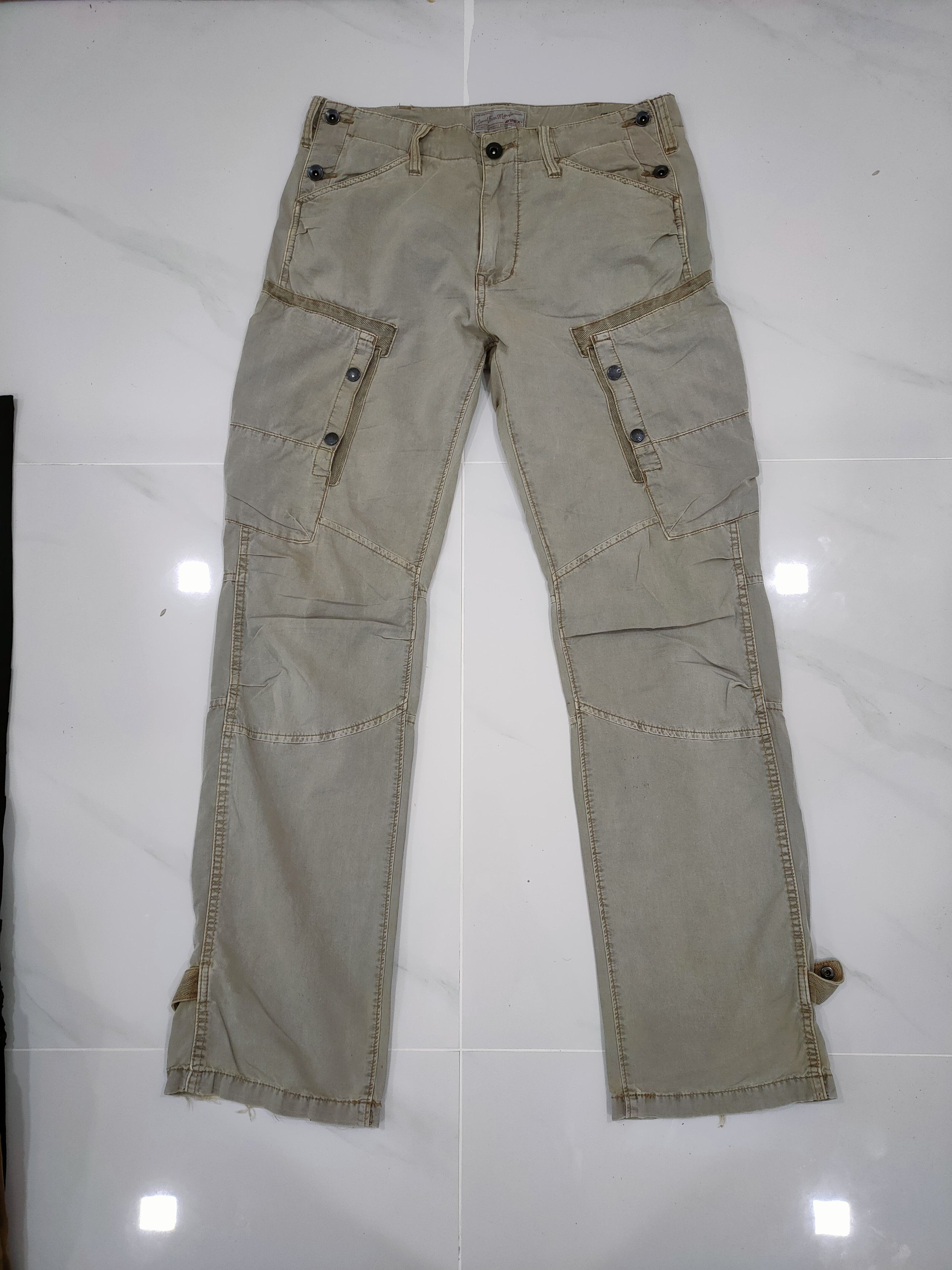 Avirex × Streetwear × Vintage VINTAGE AVIREX FADED CARGO PANTS | Grailed