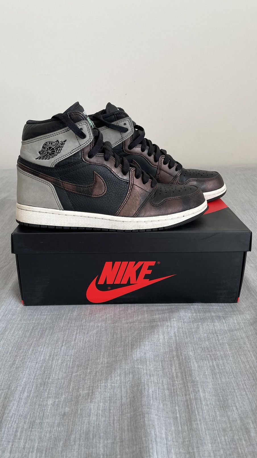 Jordan Brand × Nike Air Jordan 1 Retro High Rust Shadow Patina | Grailed